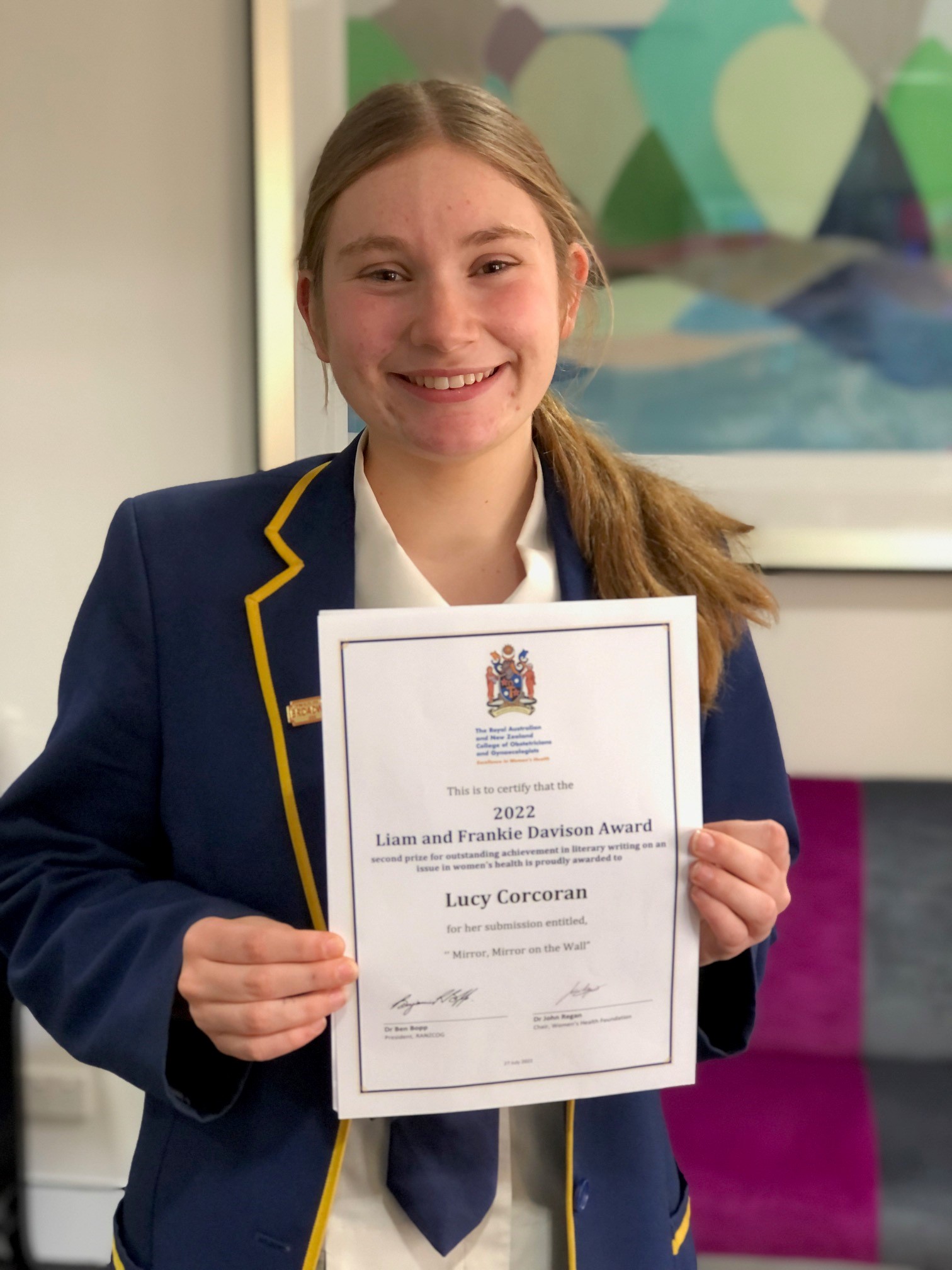 Liam and Frankie Davison Award recipients 2022 – O&G Magazine